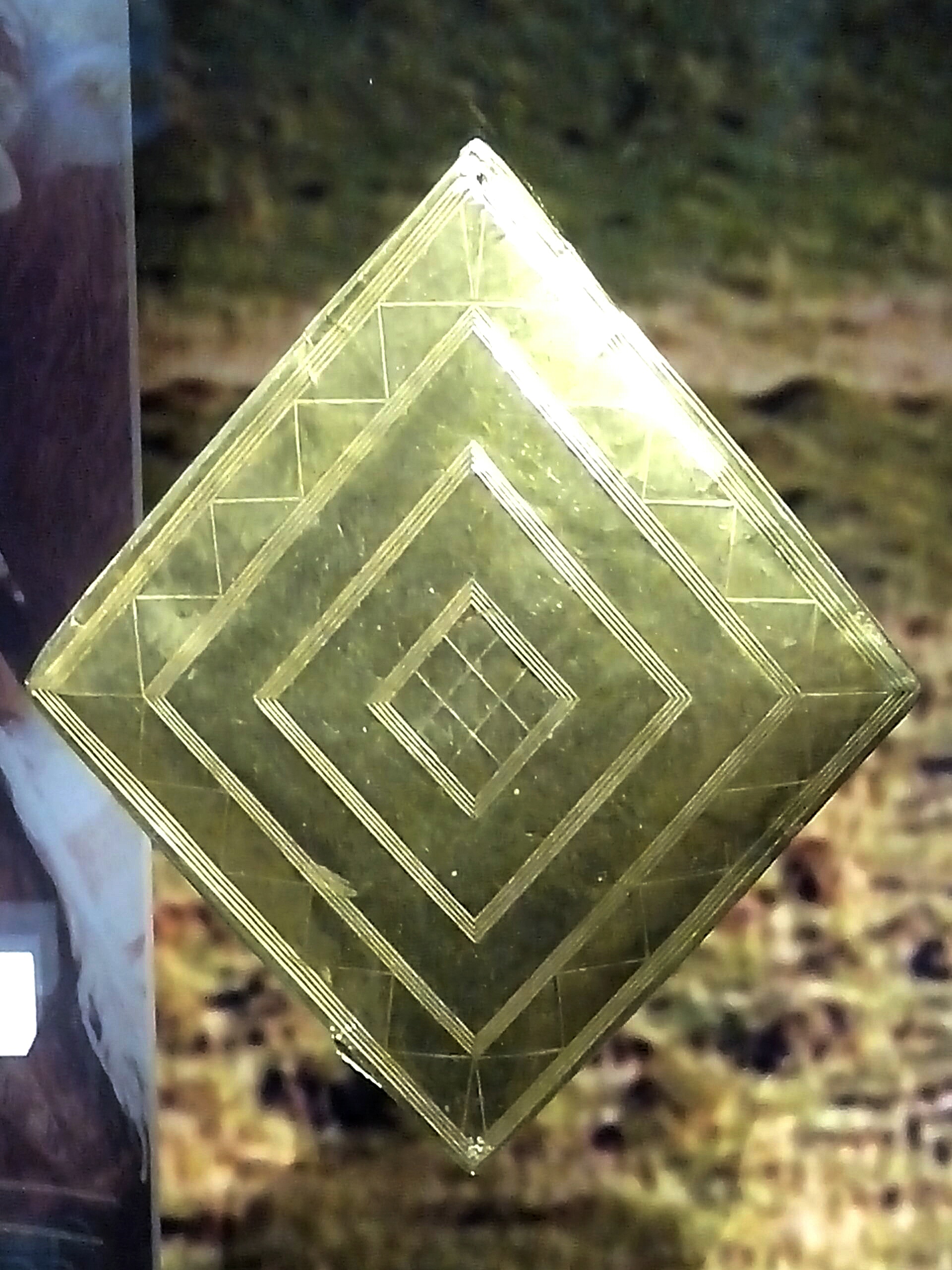 White and Gold Dragon Diamonds. | The Gaia Method Earthways